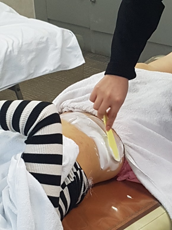 복부경락 받고 뱃살정복하기! : 부천피부미용학원 : 네이버 블로그