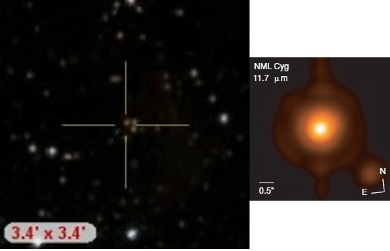 우주에서 가장 큰 별 :: 백조자리 NML Cygni(시그니) : 네이버 블로그