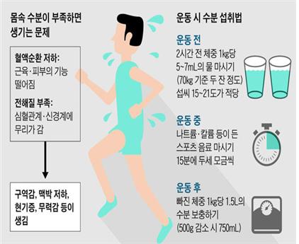 운동시 수분섭취 요령 : 네이버 블로그