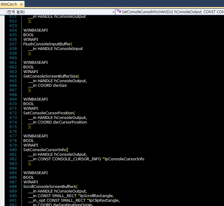 C언어 커서이동 함수 (gotoxy) : 네이버 블로그
