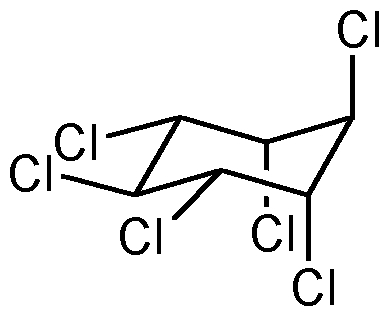 [린덴/r-BHC 표준물질][Insecticide] Lindane (BHC gamma isomer); γ-BHC; gamma ...