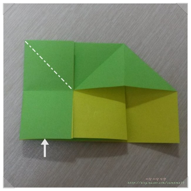 쉬운색종이접기 / 집 접기 : 네이버 블로그