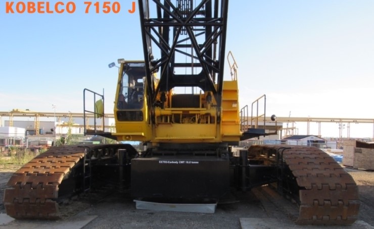 크롤러 크레인앵글크레인 임대 Kobelco 7150 150톤 크레인 소개 네이버 블로그