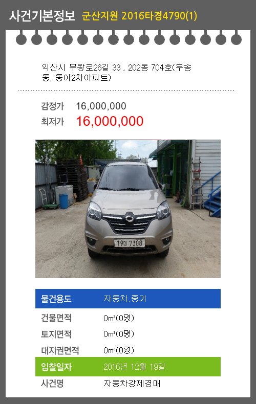 익산시 무왕로26길 33 202동 704호부송동 동아2차아파트 전북자동차대법원경매물건조회 네이버 블로그