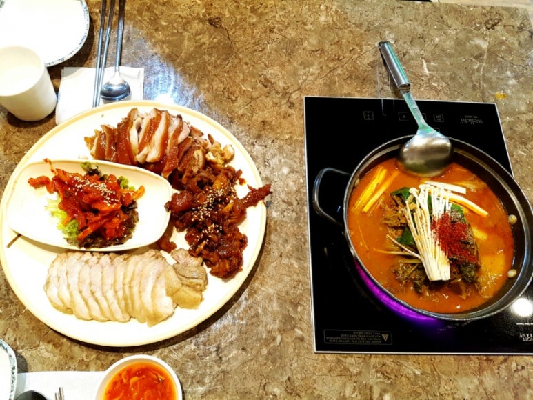 인천간석오거리 고가네 본가 왕족발보쌈감자탕 본점 무한리필 맛집 네이버 블로그