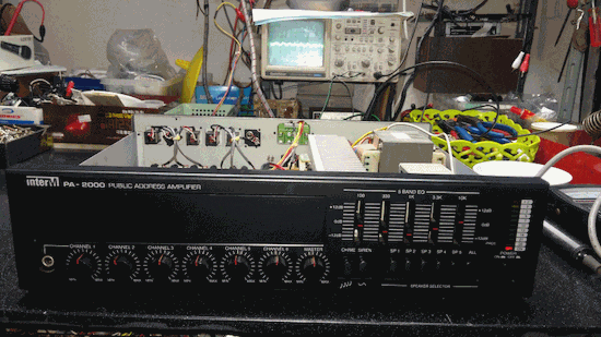 interM PA-2000 PUBLIC ADDRESS AMPLIFER 수리완료 : 네이버 블로그