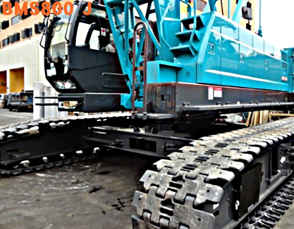 크롤러 크레인 Kobelco Bms800 80톤 앵글크레인 임대 네이버 블로그
