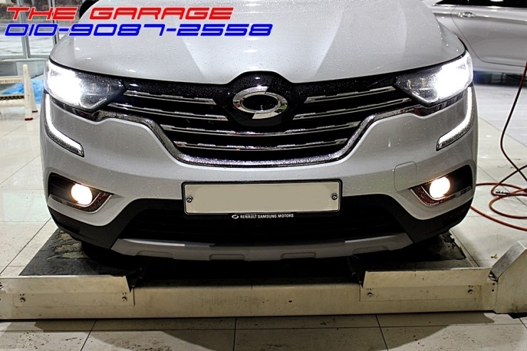 르노삼성 QM6 LED안개등 교체작업을 최고급 LED전구 BPI 20와트로 교체해드렸습니다[대전LED안개등] : 네이버 블로그