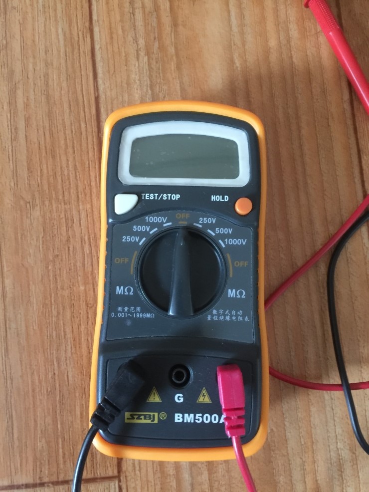 절연저항측전기 메가 BM500A-Digital Insulation Resistance Tester 사용설명서 : 네이버 블로그