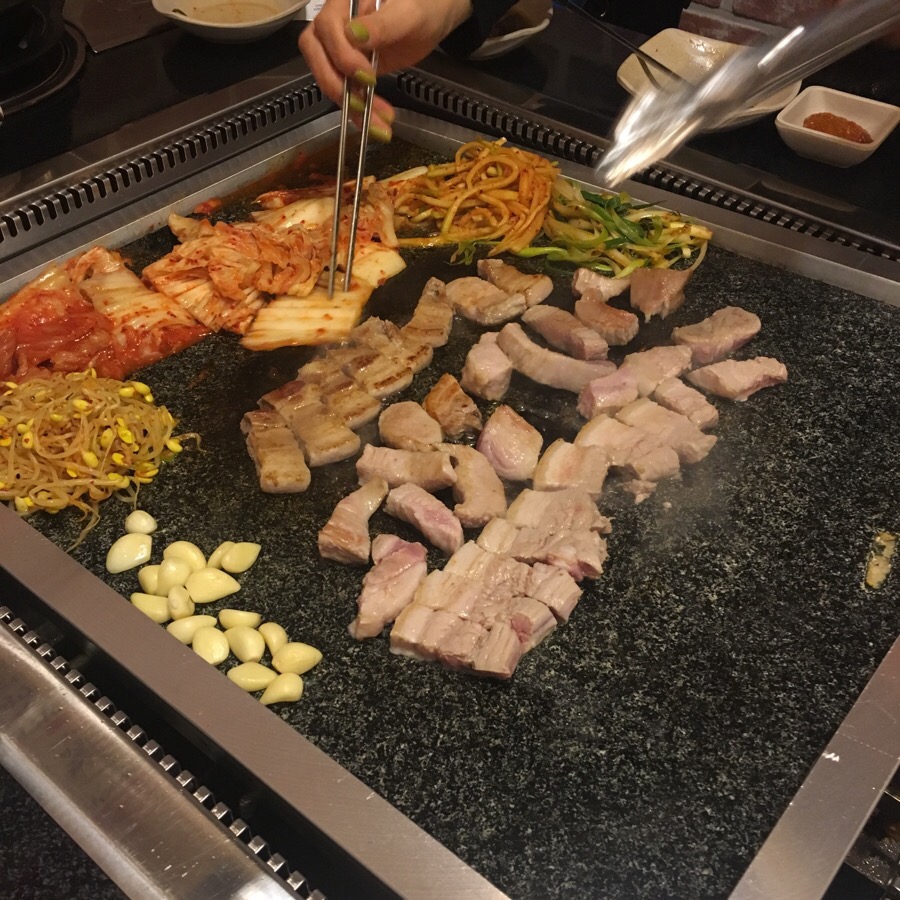 정자왕대포돌판삼겹살 정자 맛집 정자 회식장소 왕대포돌판삼겹살 생삼겹살 항정살 먹고 왔어요 네이버 블로그