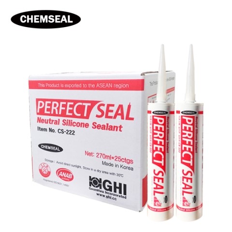 [CHEMTECH] GHI CHEMSEAL PERFECT SEAL CS-222 무초산(비초산)실리콘 MSDS : 네이버 블로그