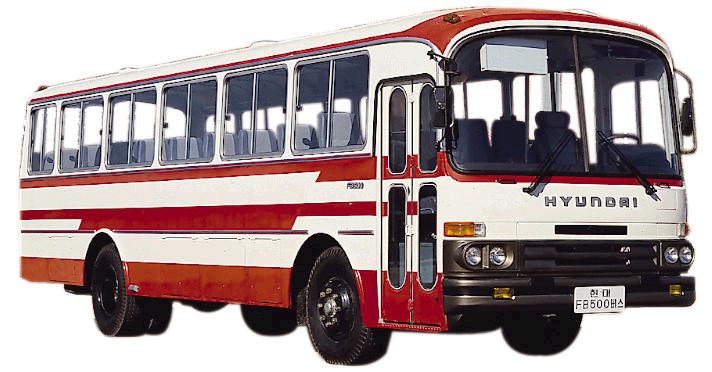 현대의 마지막 프런트 엔진 버스, 현대 FB500 1986-1992 : 네이버 블로그
