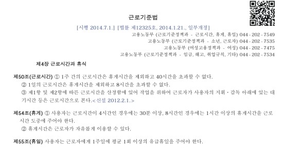 감시단속적근로자감시단속직 감단근로자 야간근로근무수당 주휴수당유급휴일 관련법령근거 네이버 블로그