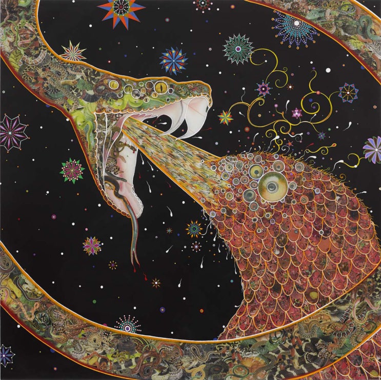 [同時代 미술 - Contemporary 小考 ] 프레드 토마셀리 Fred Tomaselli : 네이버 블로그