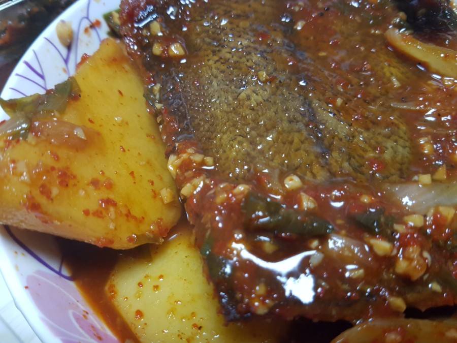 아빠는 요리사 서대조림 조기구이 우럭지리탕 네이버 블로그