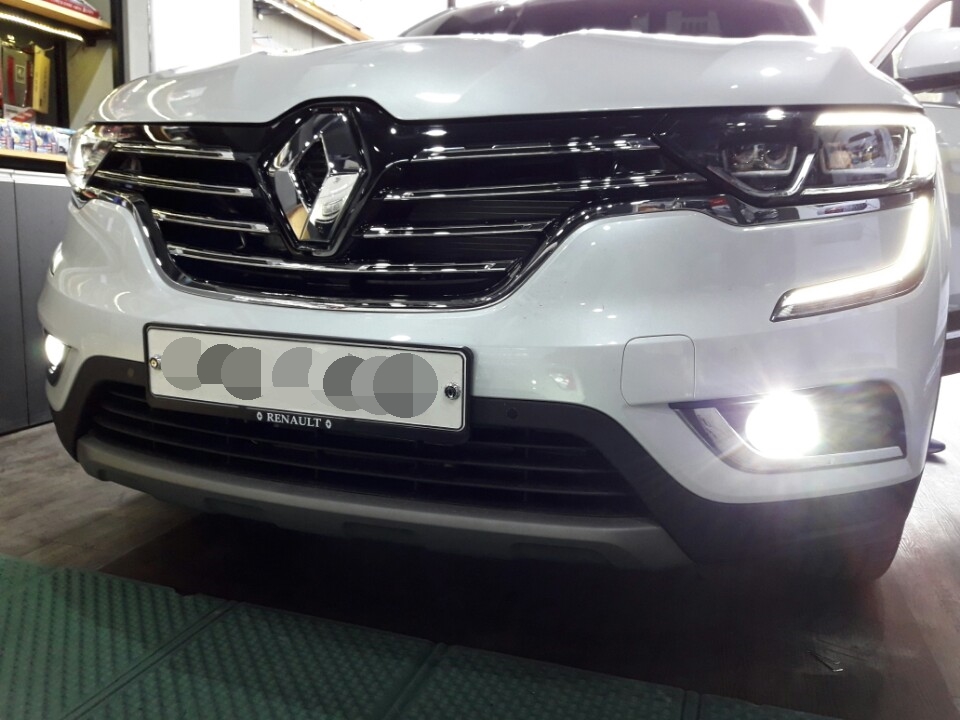 QM6 르노 콜레오스(꼴레오스)&LED안개등 튜닝 작업 : 네이버 블로그