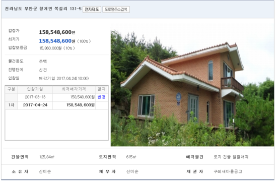 전남 무안군 주택 경매 다와옥션전남 무안군 청계면 복길리목포법원 네이버 블로그
