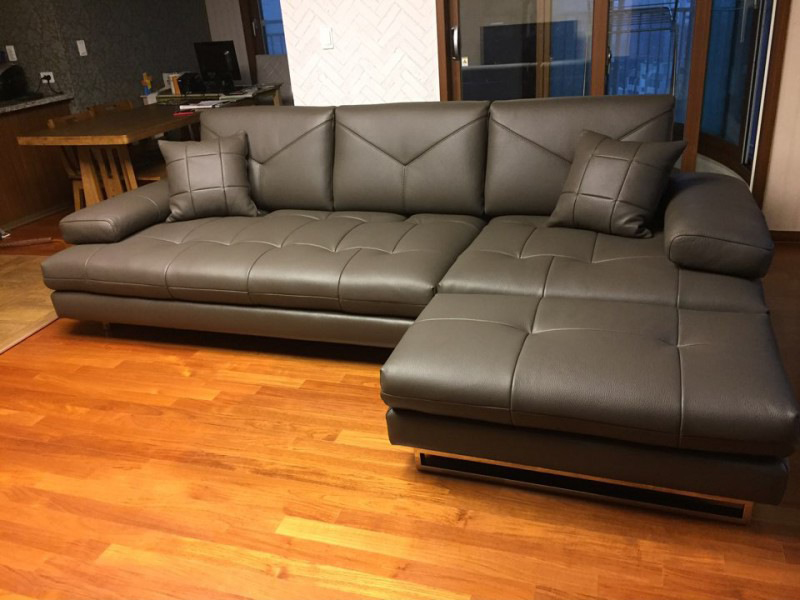 자랑하고 싶은 고급소파! 자코모 임페리얼 Ⅱ 통가죽 슈렁큰 천연면피 소가죽 쇼파! : 네이버 블로그