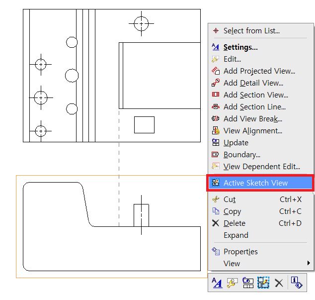[UG-NX] Drafting # 13 Active Sketch View : 네이버 블로그