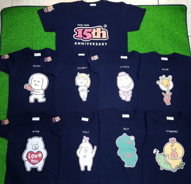 용인아트어린이집티셔츠마킹캐릭터마킹티셔츠나염티셔츠인쇄아동용티셔츠어린이집티셔츠아동행사티셔츠유니폼마킹티셔츠프린팅단체