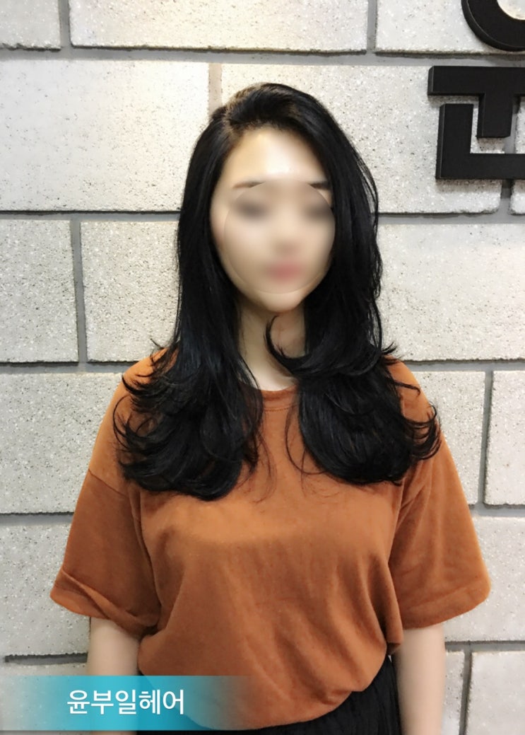아이롱 뿌리볼륨펌중간 긴머리 레이어드컷 매직셋팅 퓨전c컬 굵은웨이브노원역 미용실추천 윤부일헤어 네이버 블로그