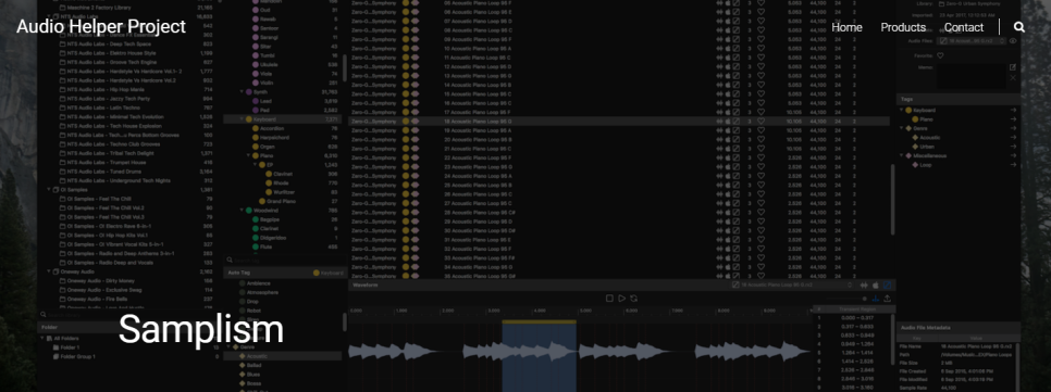 [MAC/앱등이] Audio Helper Project의 새로운 오디오 관리 프로그램 Samplism by 사운드기어 호야 : 네이버 블로그