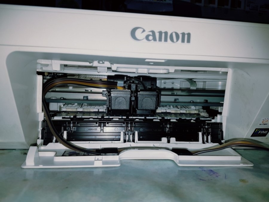 캐논MG2590 잉크젯프린터 용지걸림,용지가 안들어가요 프린터인쇄안되는 증상 : 네이버 블로그