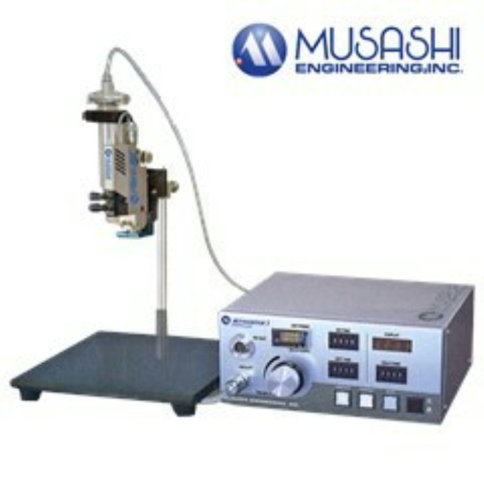 Ml-808fx musashi dispenser 무사시 디스펜서 musashi mjet-3-ctr / Desk-top dispensing robot with PC ...