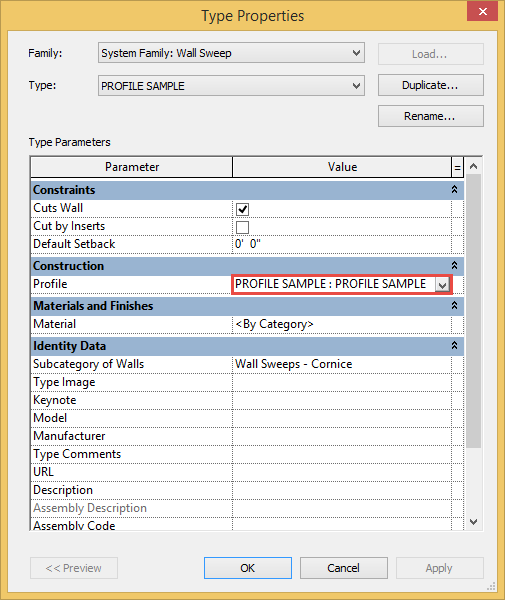 레빗(revit) - 필요한 곳에만 벽 스윕(Wall Sweeps) 추가하기 : 네이버 블로그