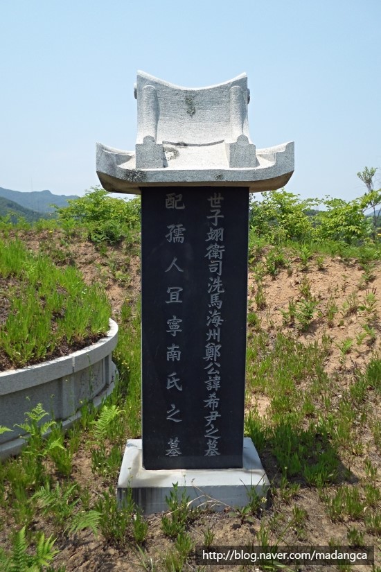 (무신) 세마공 정희윤, 유인 의령남씨 -해주정씨- : 네이버 블로그