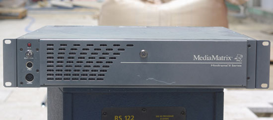 MediaMatrix 중고/Peavey MediaMatrix Miniframe II : 네이버 블로그