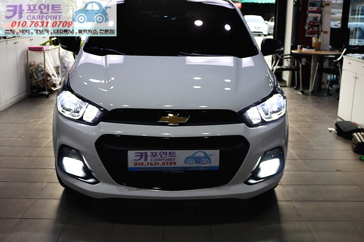 더 넥스트 스파크 Led 전조등 Led 안개등 2way 방향지시등 시공 2way 전조등 Led 시공 전문점 네이버 블로그