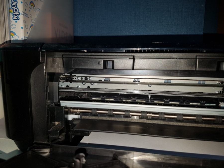 캐논E569 잉크젯프린터 글씨깨짐,글자겹침,표흔들림 선이삐뚤게 출력되는 증상 : 네이버 블로그