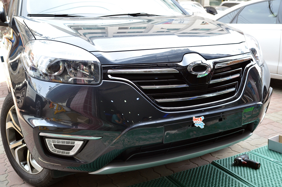 뉴qm5 작업(네오범퍼교환,네비매립,통풍시트,2열열선) by.영백홀 : 네이버 블로그