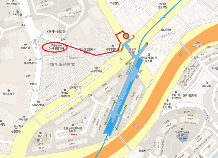 길음역 7번출구 드디어 에스컬레이터가 아닌 엘리베이터승강기공사 시작 되었네요 ~~ 길음동 부동산 길음뉴타운부동산 네이버 블로그