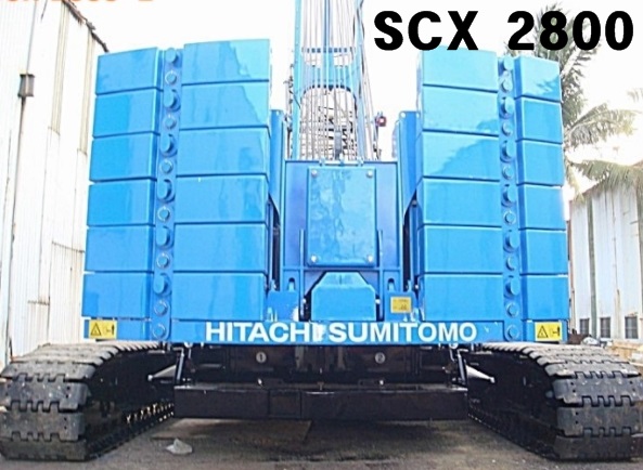 크롤러 275톤 크레인 SCX2800-2 제원표 및 임대컨설팅 : 네이버 블로그