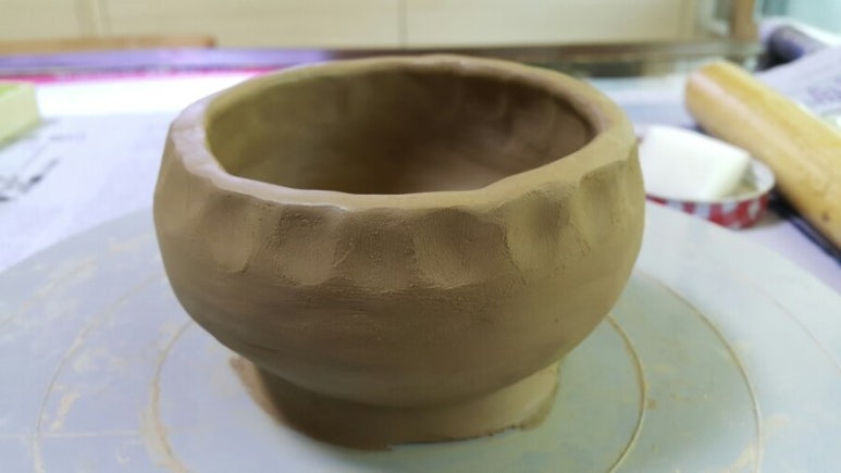 핸드메이드 도자기 기초 배우기/ 다육화분 만들기 : 네이버 블로그