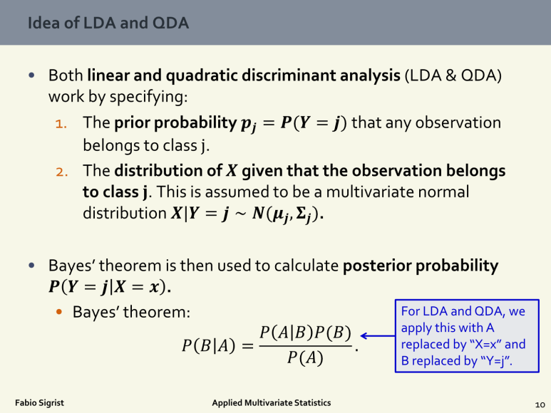 [Classification 분류] LDA(Linear Discriminant Analysis) & QDA (Quadratic Discriminat Analysis) 비교 ...