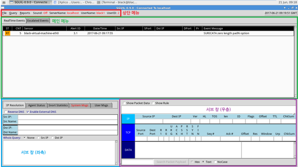 멀웨어 트래픽 분석 도구 Sguil(IDS) 활용 방법 : 네이버 블로그
