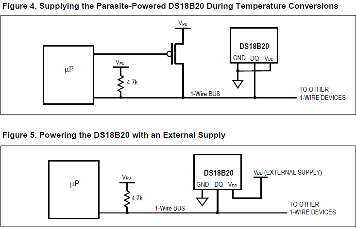 Maxim 1-wire 버스 프로토콜 (DS18B20) : 네이버 블로그