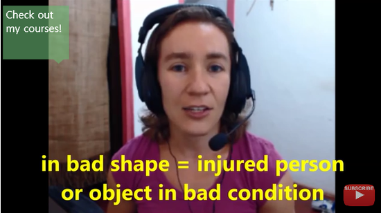 be in good(great) shape(condition) : 네이버 블로그