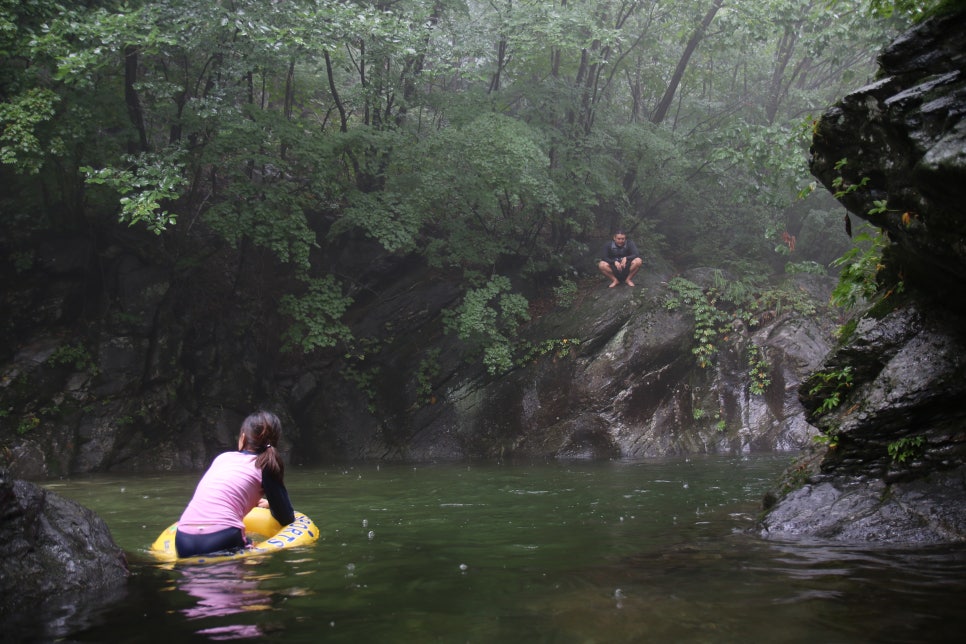 여름 휴가지 가평 계곡캠핑장 다이빙 하기 좋은 계곡 : 네이버 블로그