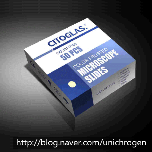 (주)유니크로젠 UniMark Slide Glass_컬러 슬라이드 글라스_HCI-0302-7101-16_HCI-0302-7101 ...