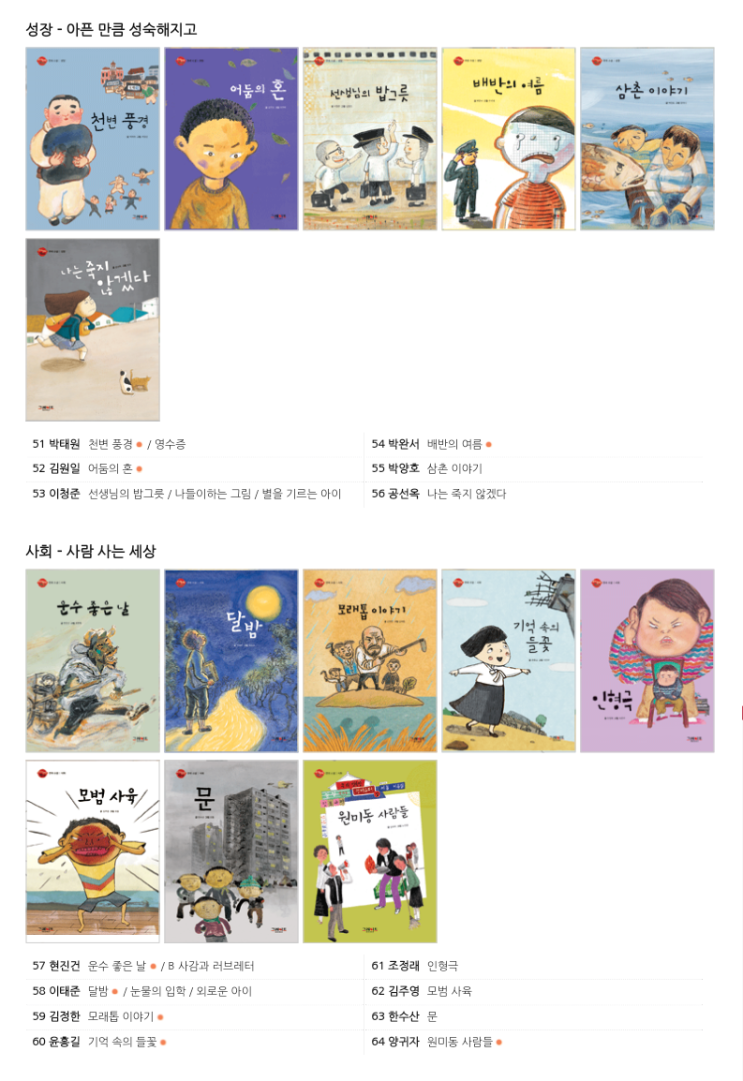 《구미정글북어린이서점》그레이트북스우리문학책시루세계문학책시루구미독서골든벨초등필독문학추천구미정글북 네이버 블로그