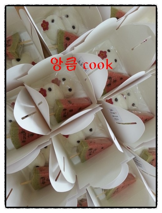 백일상백일떡수수팥떡수박설기키티설기백일답례품시댁모임친정모임하루떡방근처이천떡케이크앙큼cook공방 네이버 블로그