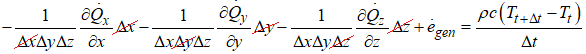 열 방정식 또는 열전도 방정식(Heat Conduction Equation)의 유도와 의미 : 네이버 블로그