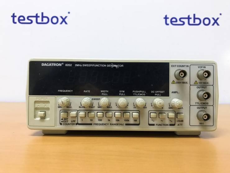 중고계측기 판매 - Dagatron 8202 2MHz Sweep / Function Generator 펑션제너레이터 파형발생기 판매 : 네이버 블로그