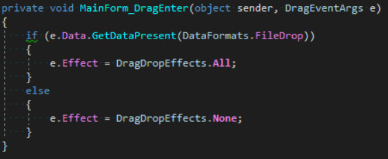 [C#] Drag and Drop 안될 때 해결법 : 네이버 블로그