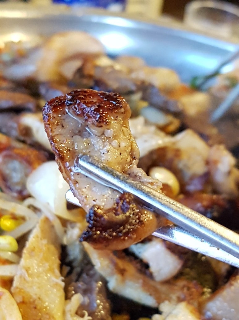 동백 맛집 황소곱창구이 기름기 좔좔 고소한 곱창 네이버 블로그