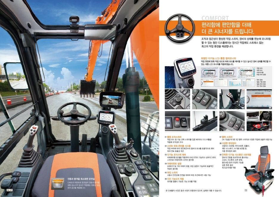 두산휠굴삭기 DX140W-5 제원 카탈로그 : 네이버 블로그